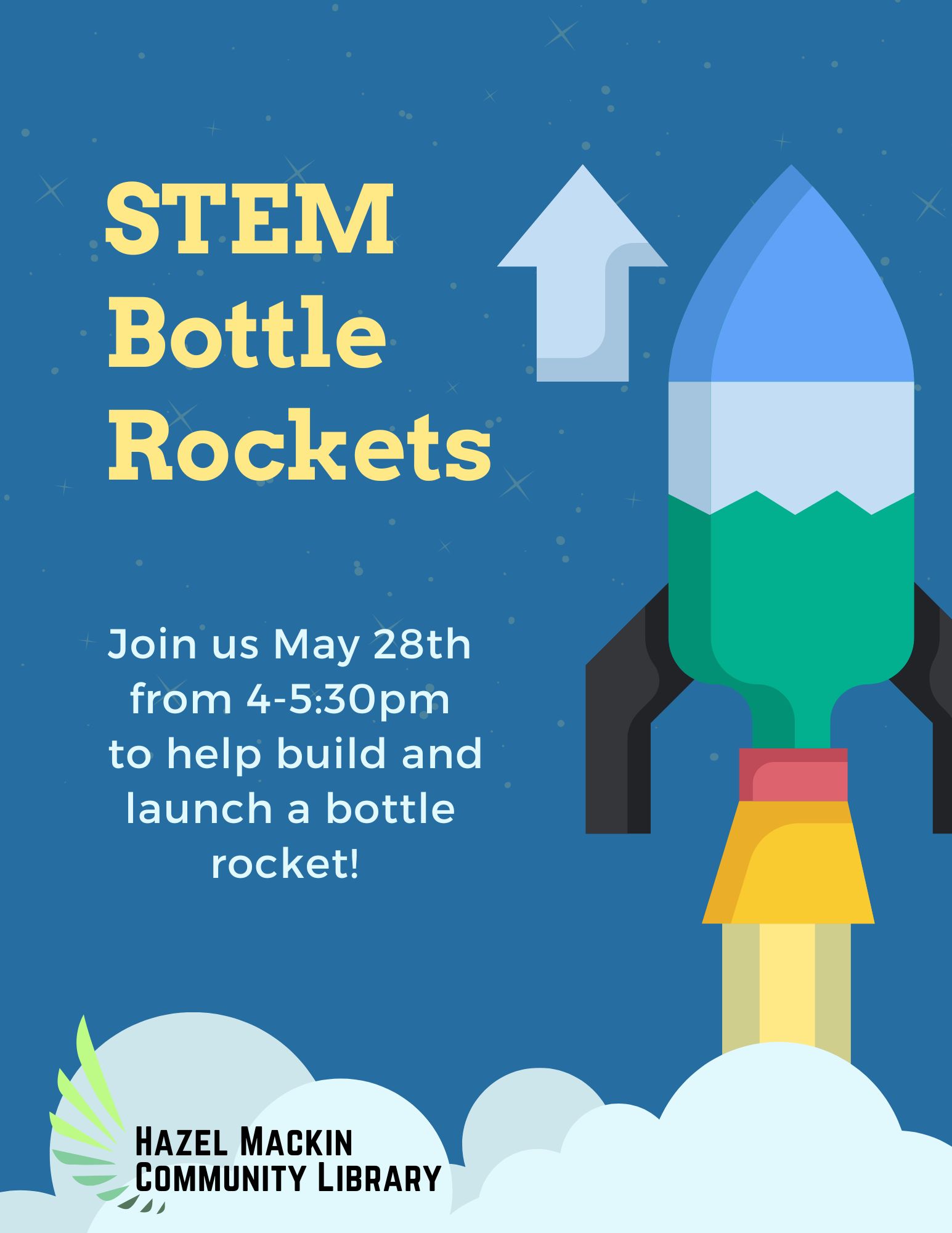 STEM Bottle Rockets | Hazel Mackin Community Library